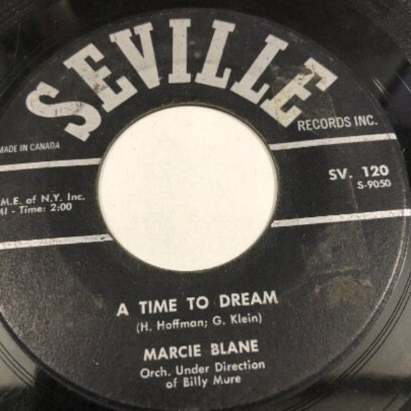 GENERIC | Media | Marcie Blane A Time To Dream Bobbys Girl Sv2 Vg 45rpm ...